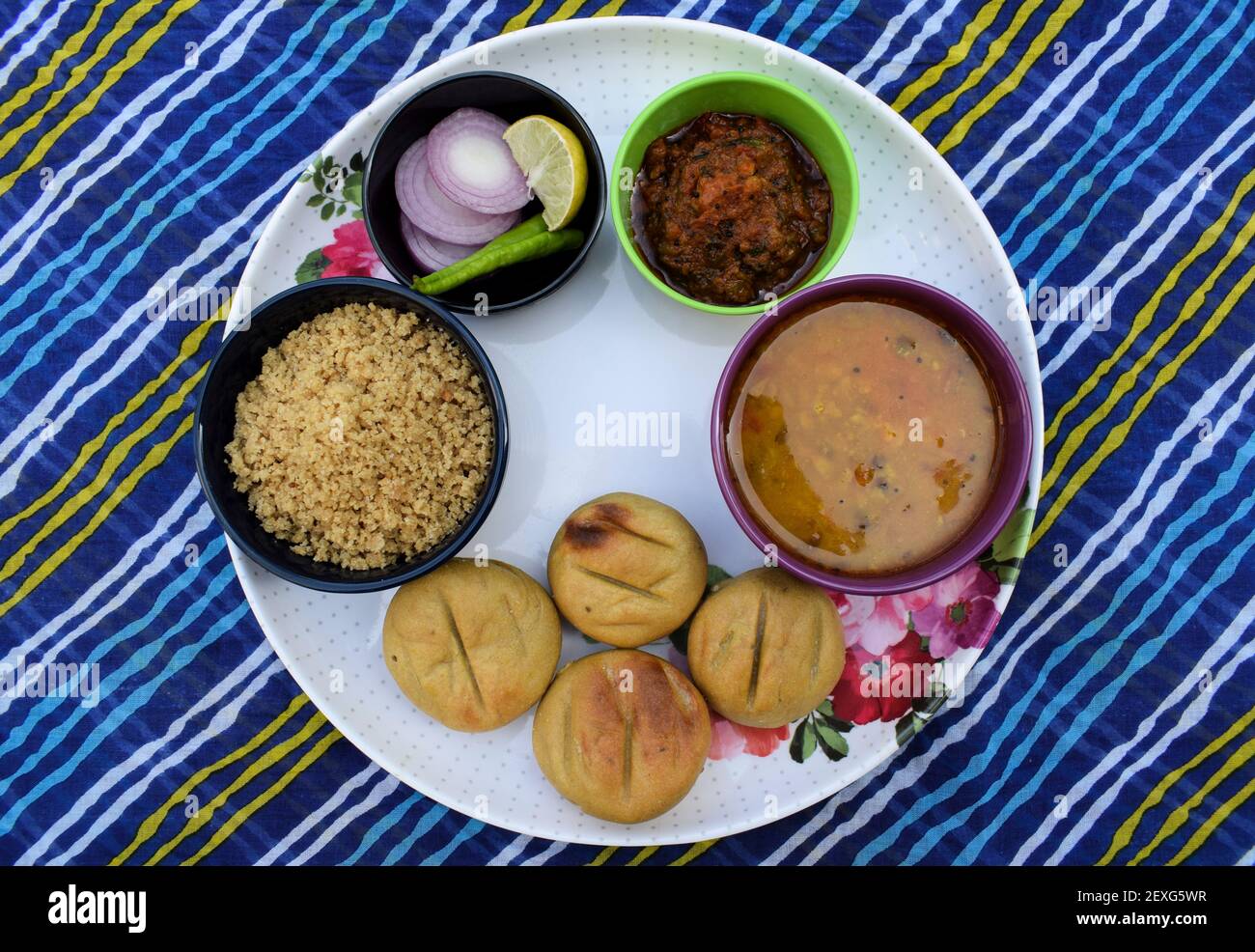 Rajasthani recipes hi-res stock photography and images - Alamy
