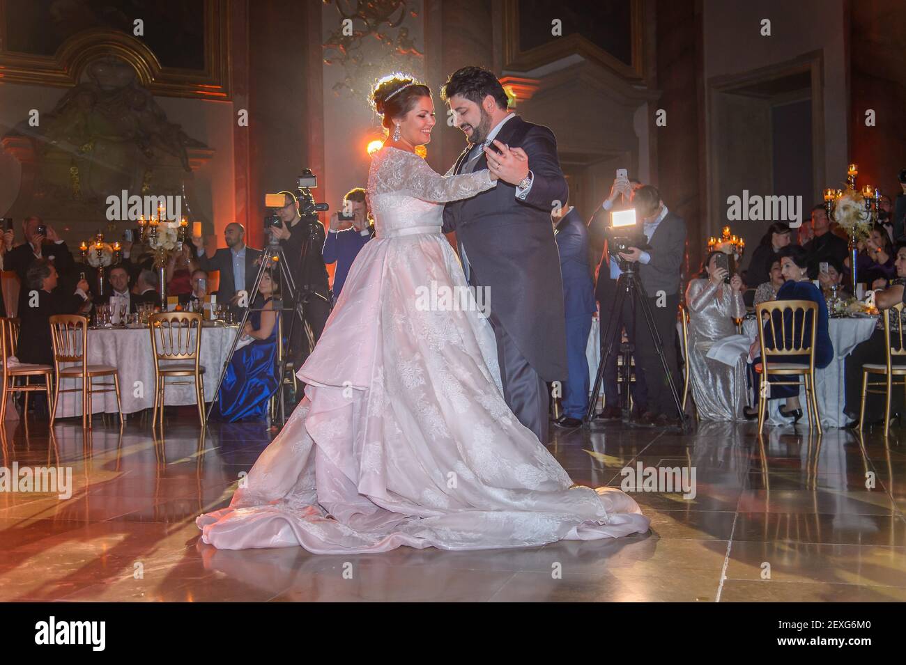 EXCLUSIVE *** Russian Austrian soprano Anna Netrebko gets married with ...