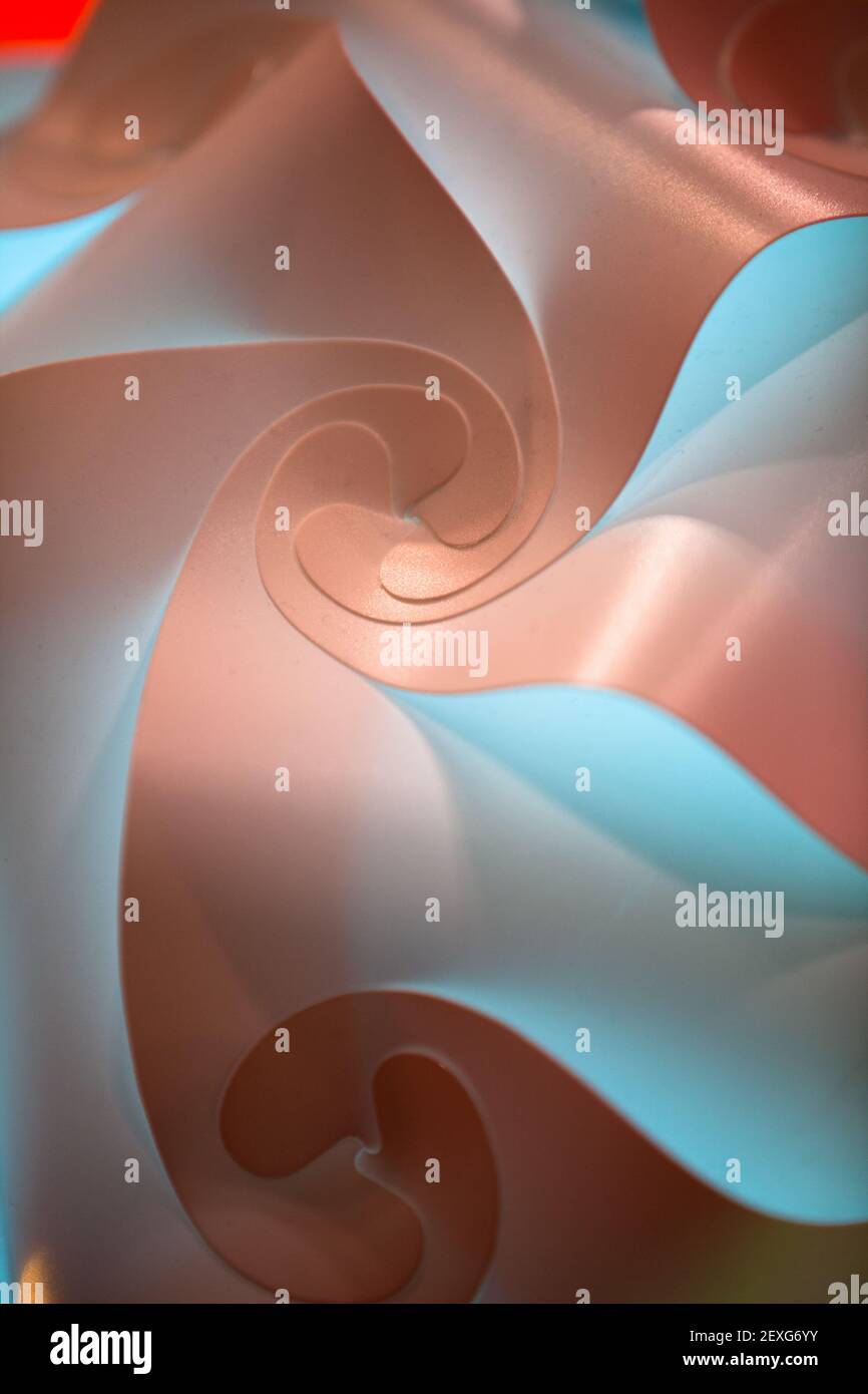 Spiral paper fold Stock Photo - Alamy