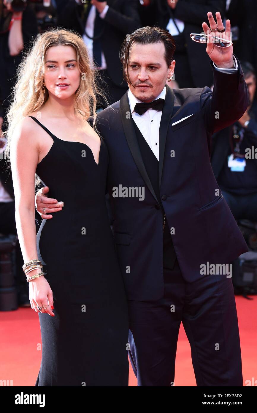 Johnny deep amber heard hi-res stock photography and images - Alamy