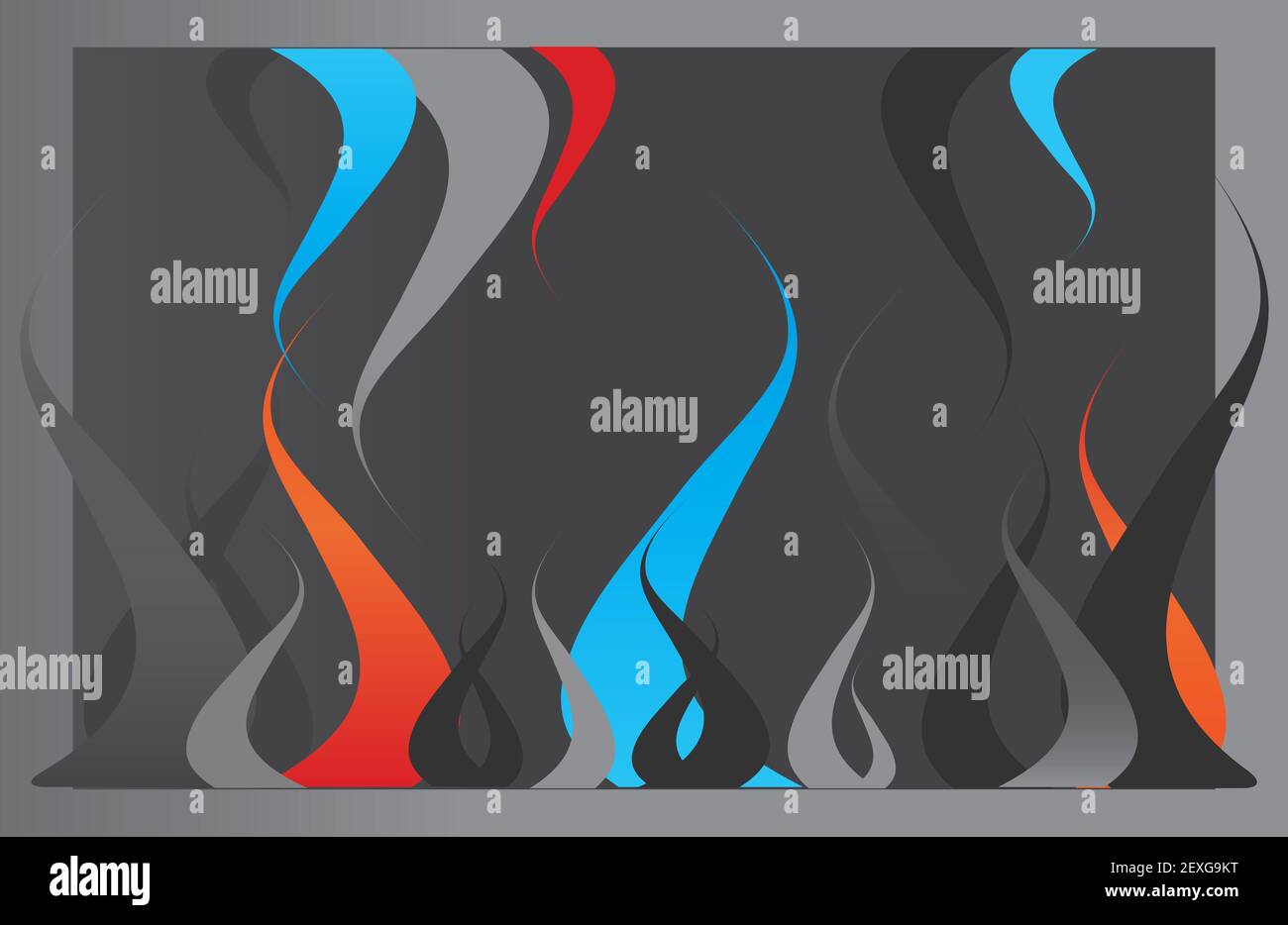 Fire flames clip art hi-res stock photography and images - Alamy