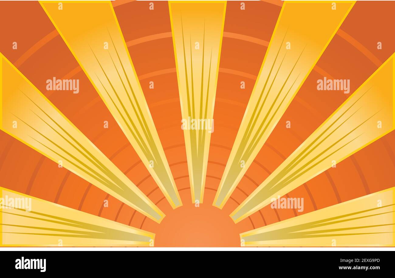 Abstract image of sunrays Stock Photo - Alamy