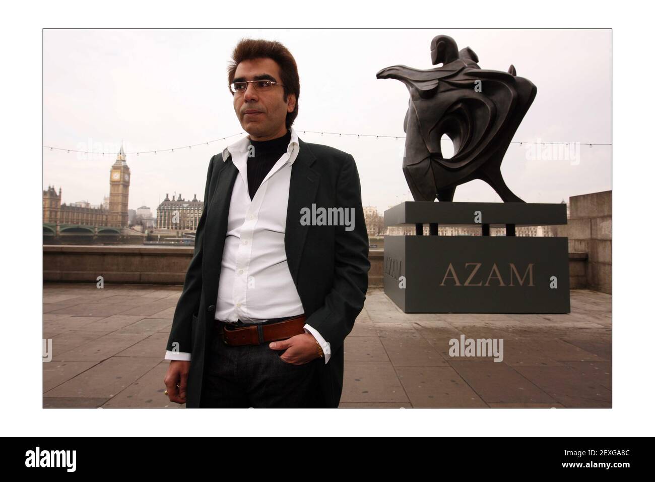 Major New Sculpture revealed... Nasser Azam, County Hall Gallery's ...