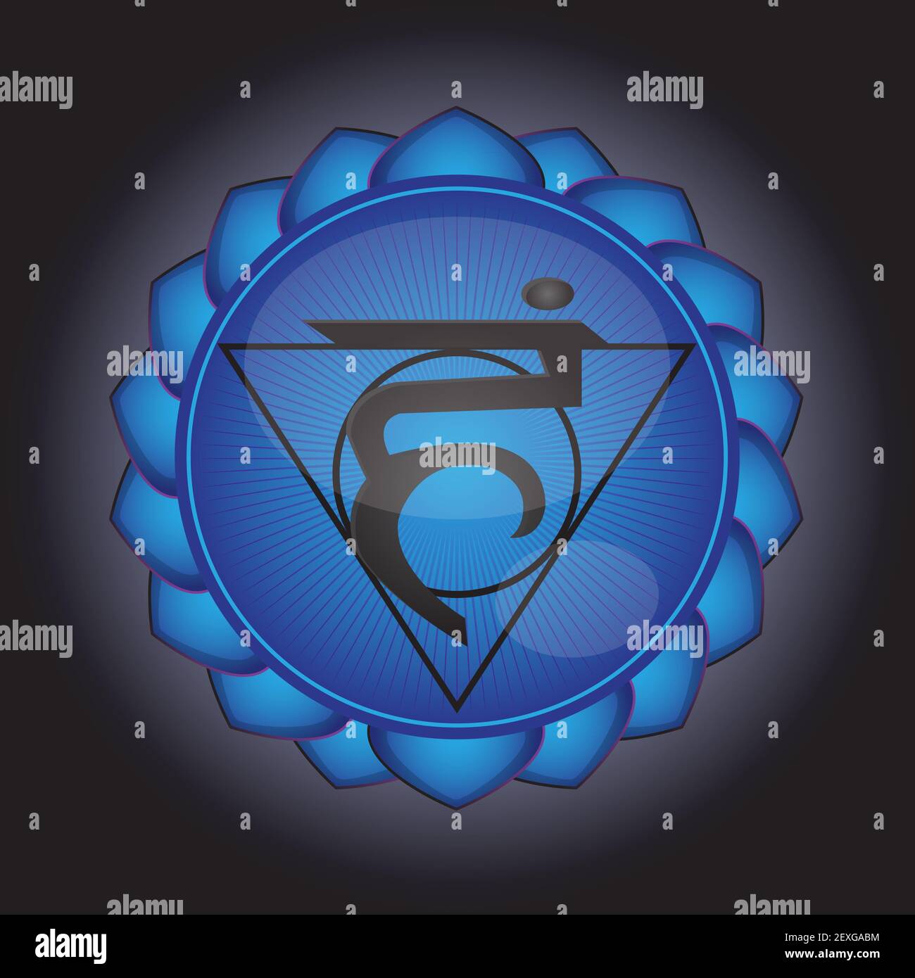 Vishuddha Chakra High Resolution Stock Photography and Images - Alamy