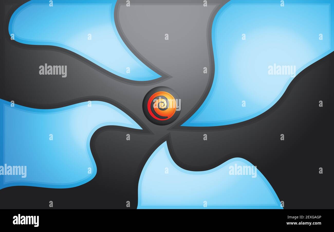 Circular vector shapes hi-res stock photography and images - Alamy