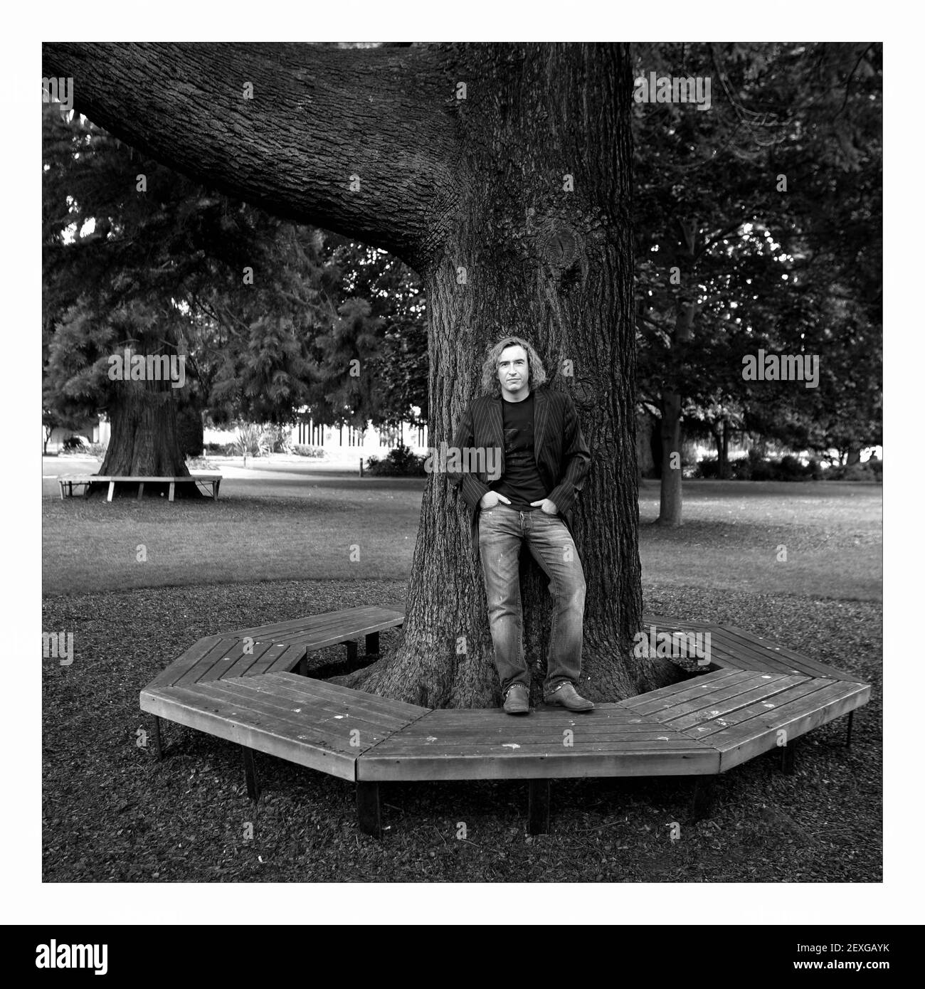 Steve Coogan in South West London.photograph by David Sandison 19/7 ...