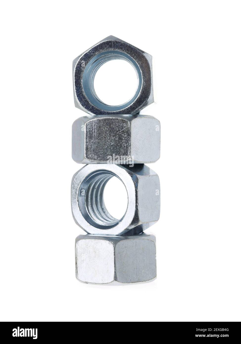 Four bolts in a stack Stock Photo - Alamy