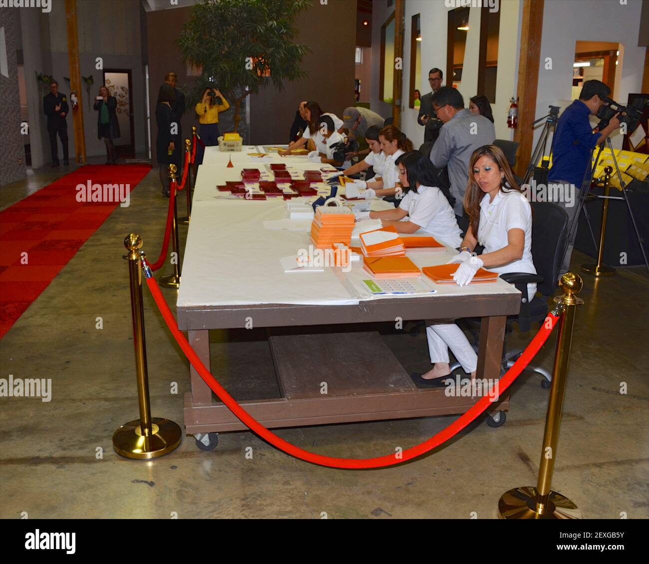 February 26, 2014, Los Angeles, California, USA: Atmosphere at Mark ...