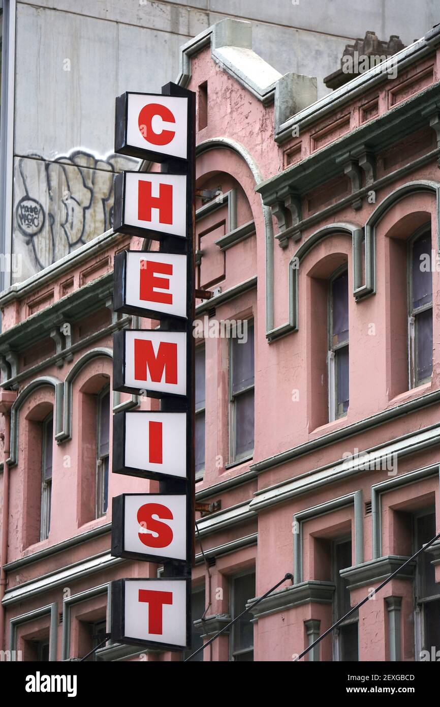 Chemist, Pharmacy sign Stock Photo - Alamy