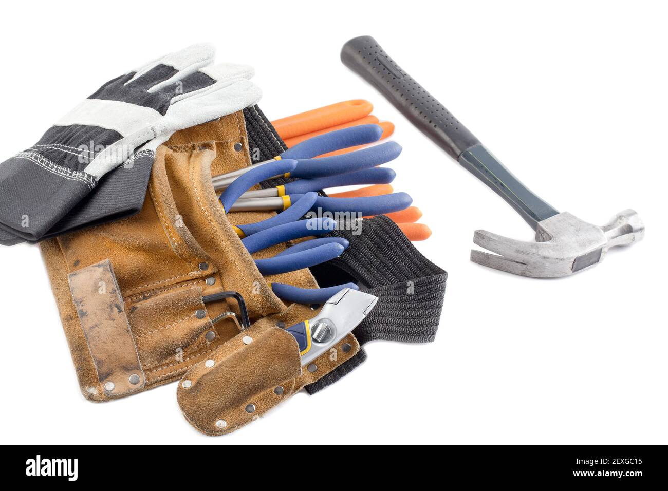 Hand on belt hi-res stock photography and images - Alamy