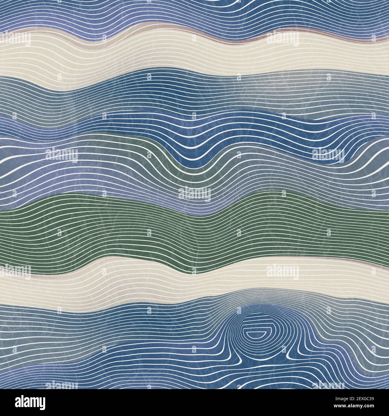 Seamless natural landscape hill pattern for print Stock Photo - Alamy