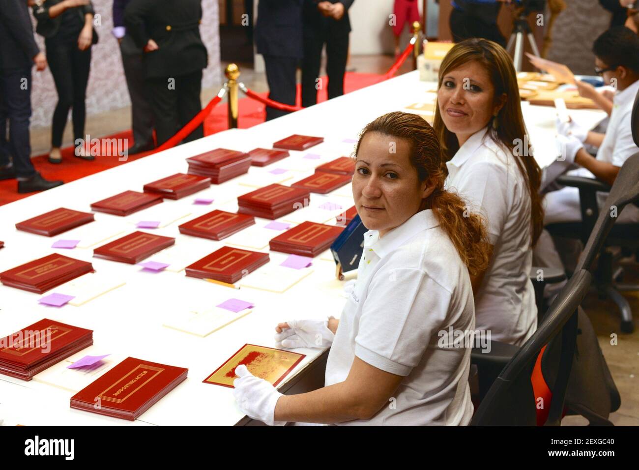 February 26, 2014, Los Angeles, California, USA: Atmosphere at Mark ...