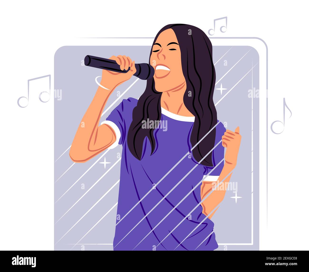 Studio (girl or daughter) Stock Vector Images - Alamy
