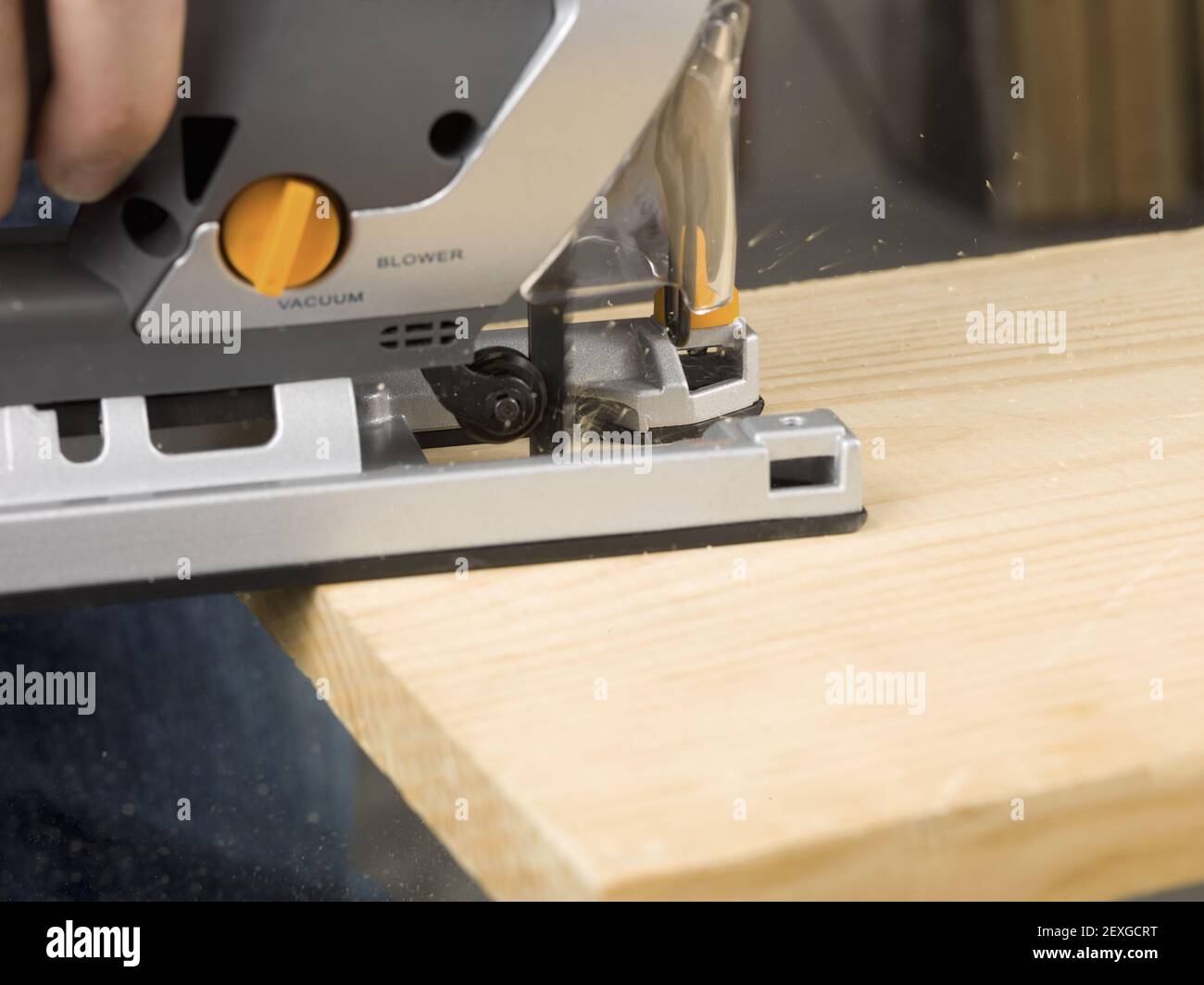 Electric jigsaw machine hi-res stock photography and images - Alamy