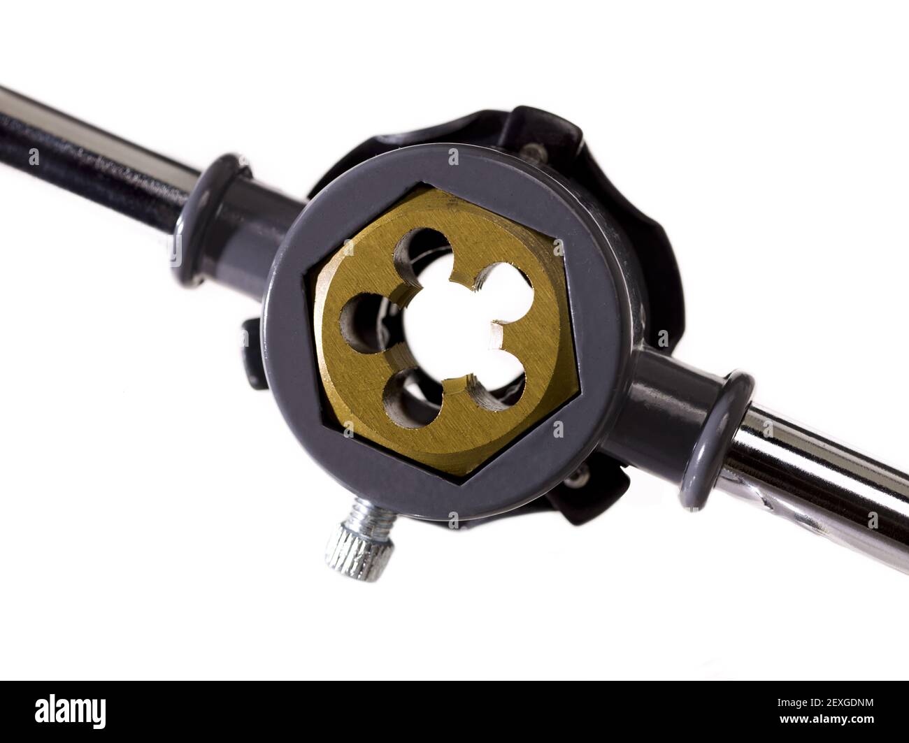 Die with holder Stock Photo - Alamy