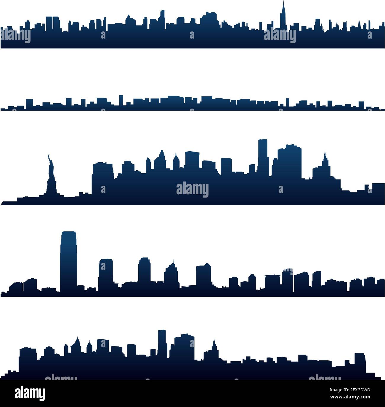 Future city skyline summer day building hi-res stock photography and ...