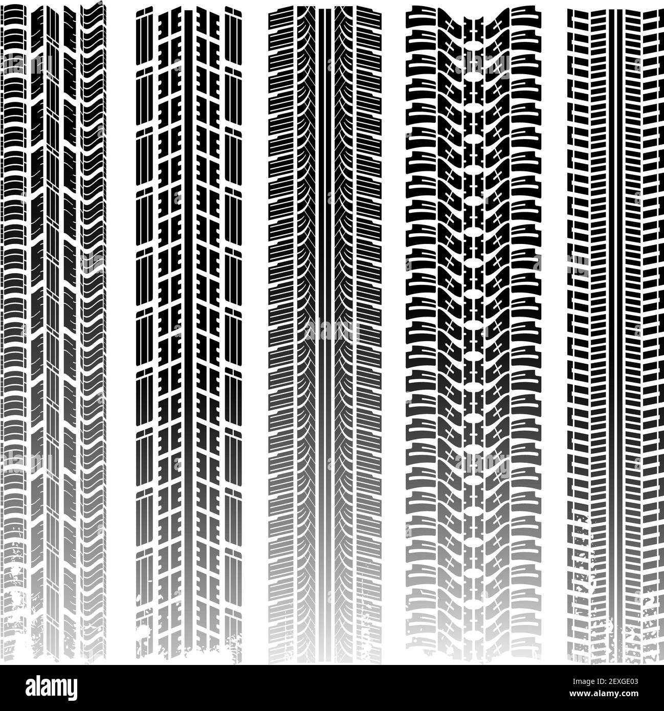 Bike tire tracks hi-res stock photography and images - Alamy
