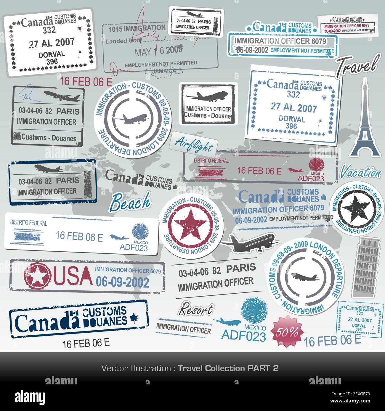 Passport approved stamp hi-res stock photography and images - Alamy