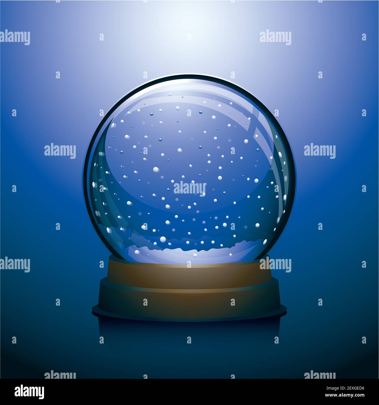 Snow globe glitter hi-res stock photography and images - Alamy
