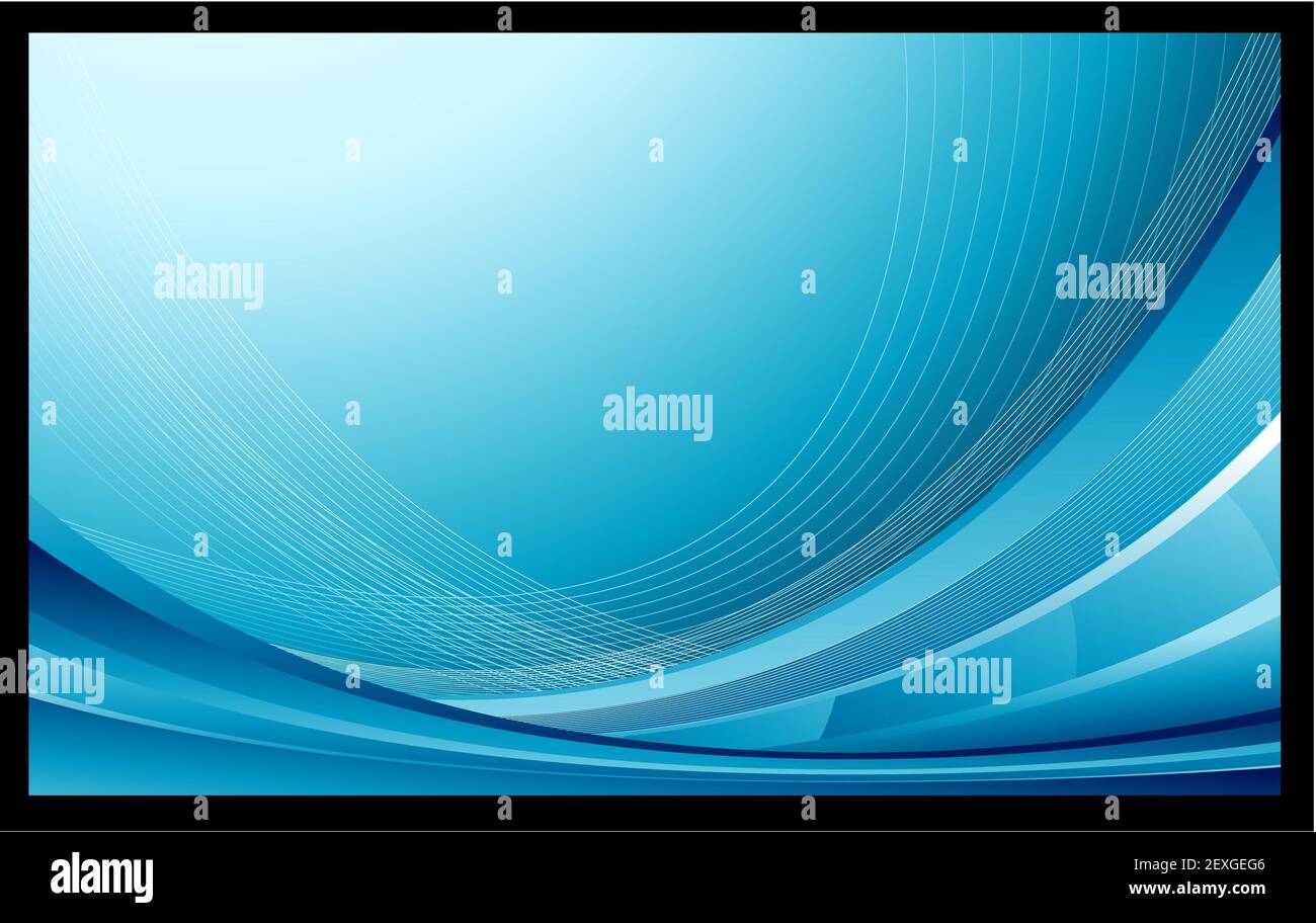 Blue finance business background Stock Photo - Alamy