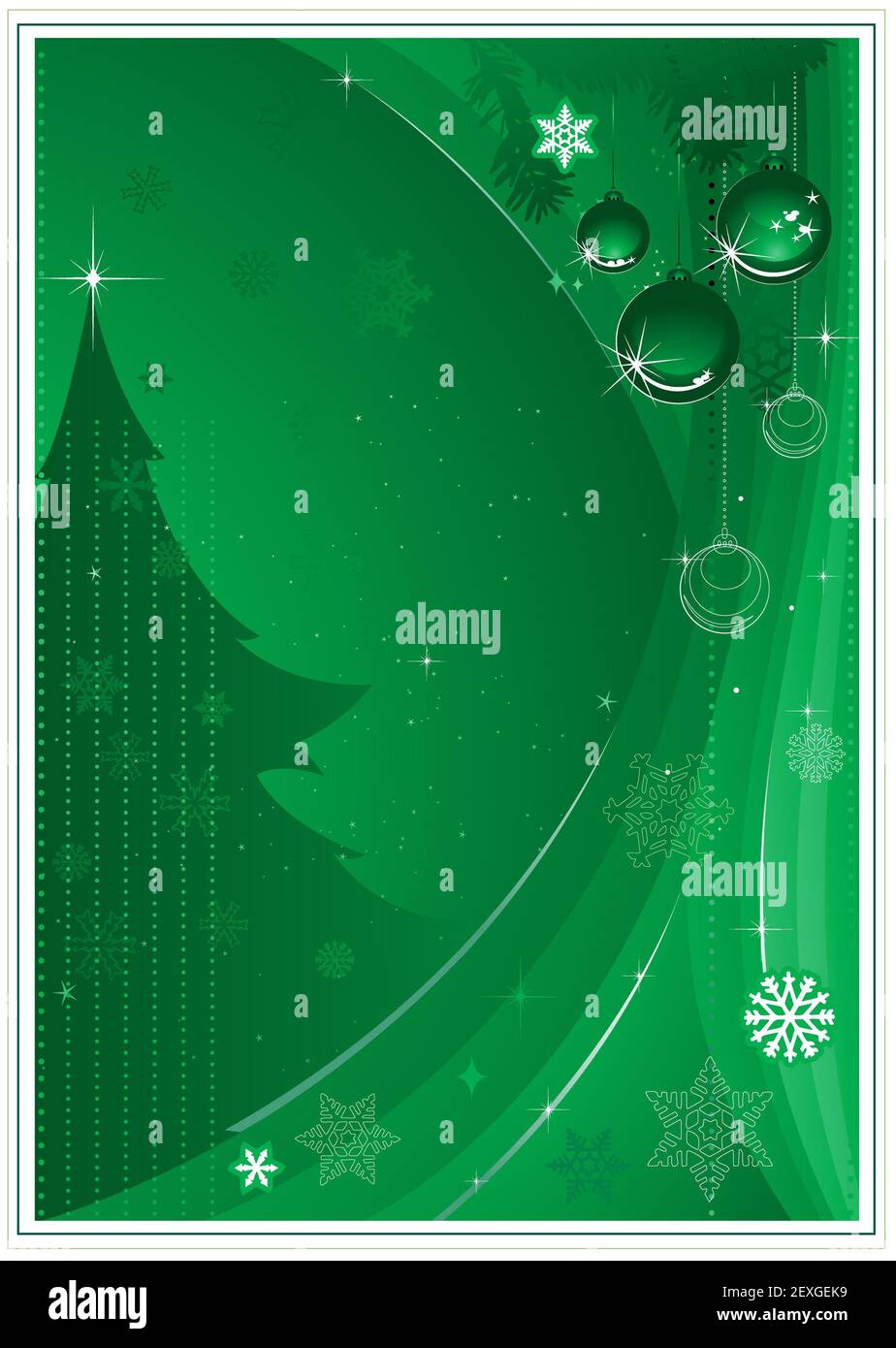 Christmas decoration greeting card Cut Out Stock Images & Pictures - Alamy