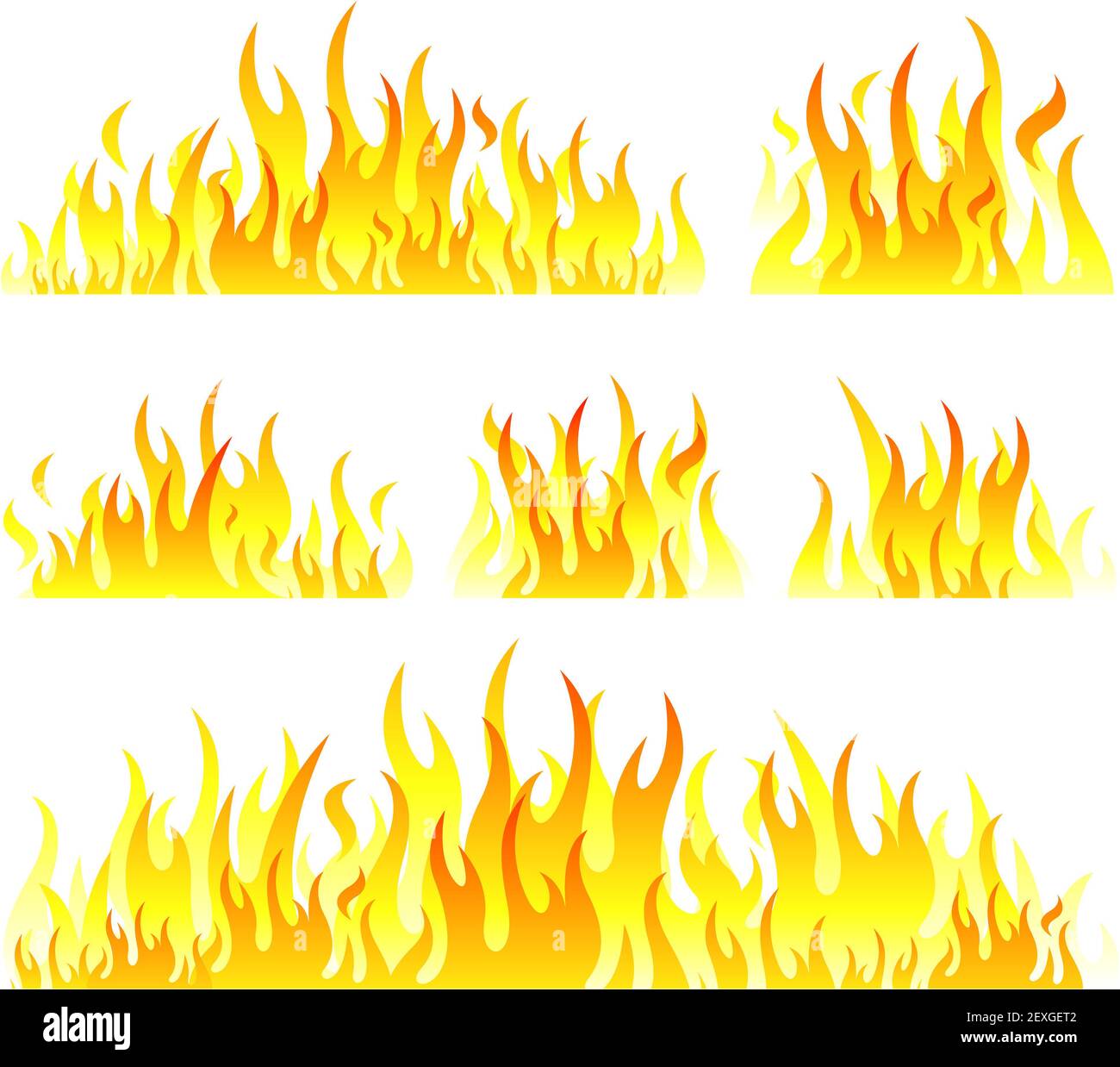 Fire vector hi-res stock photography and images - Alamy