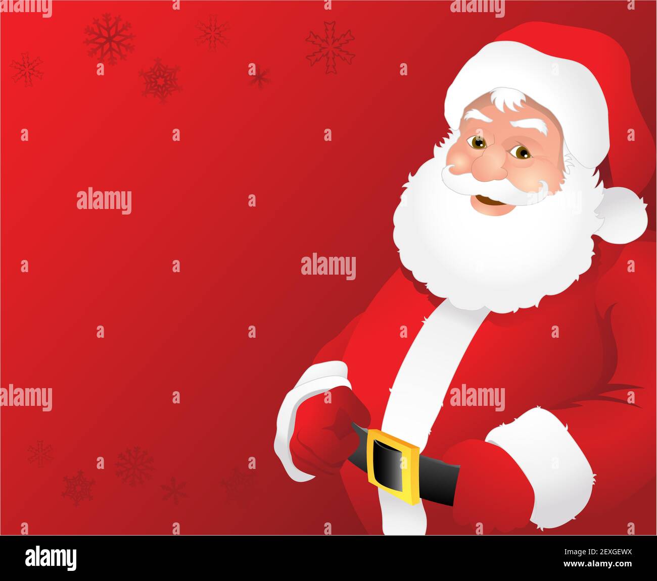 Santa Illustration High Resolution Stock Photography and Images - Alamy