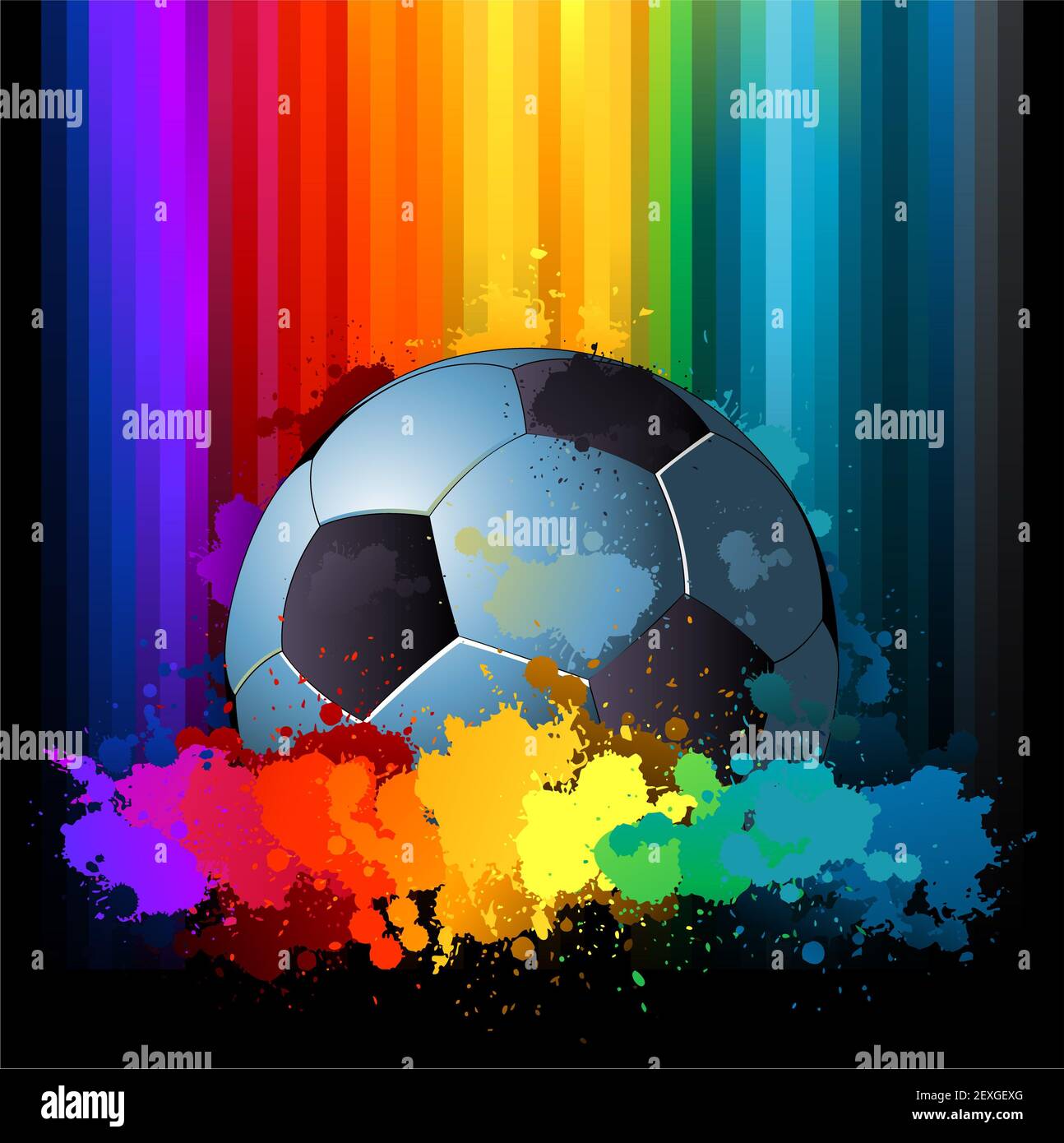 Football soccer invitation poster flyer hi-res stock photography and ...