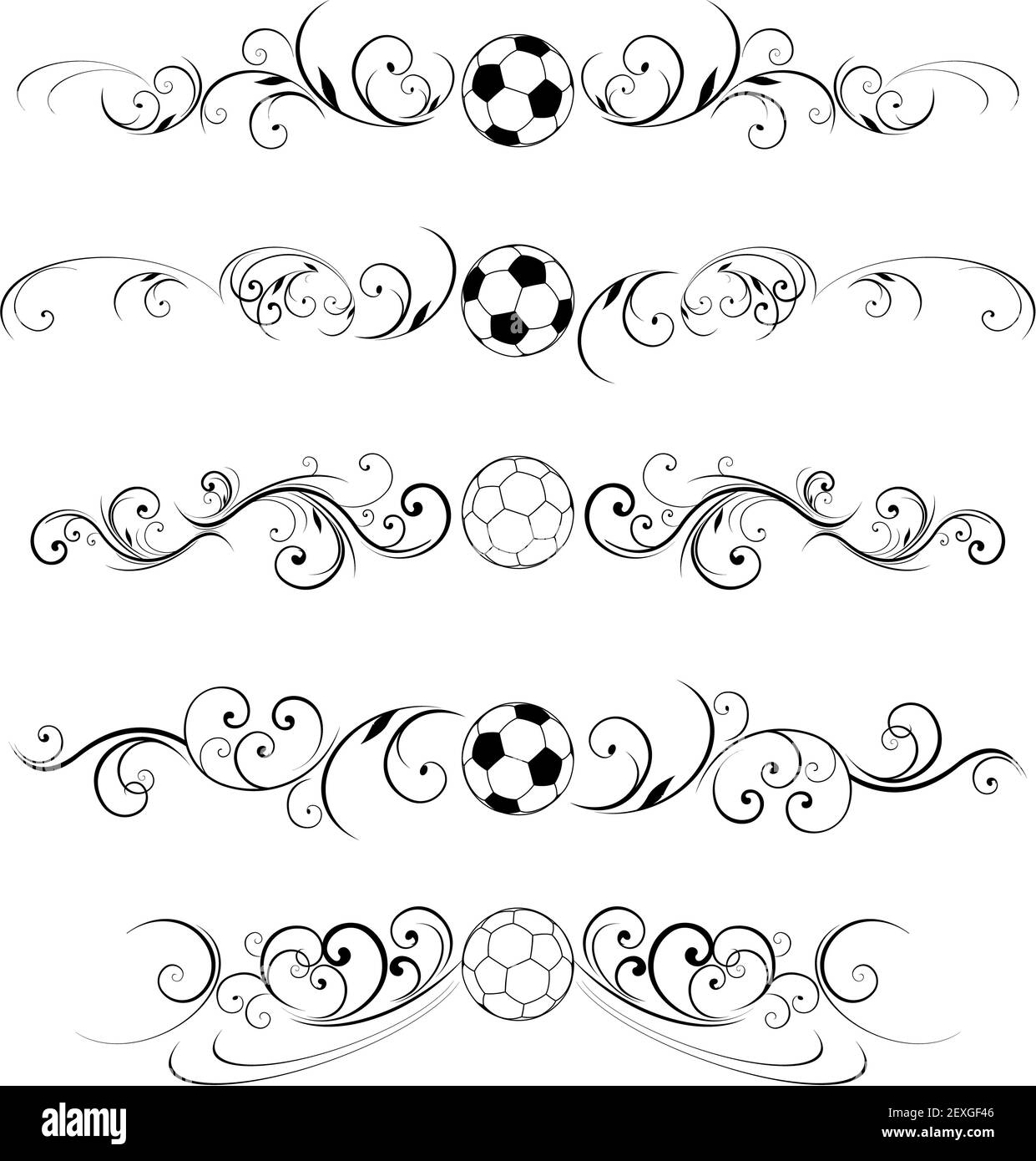 Dividers vector Black and White Stock Photos & Images - Alamy