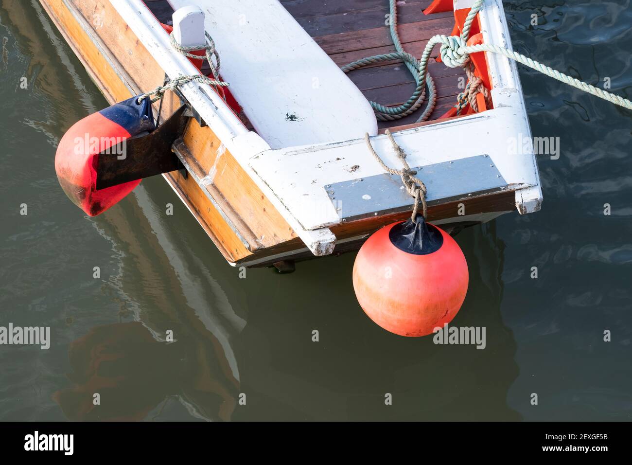 Small fishing boat example Stock Photo - Alamy