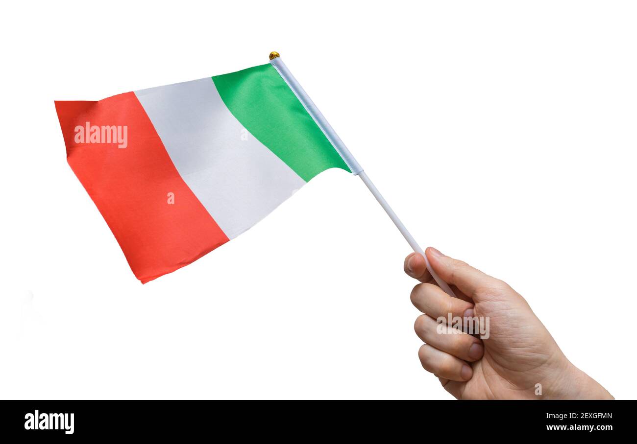 Italian flag official colors Cut Out Stock Images & Pictures - Alamy