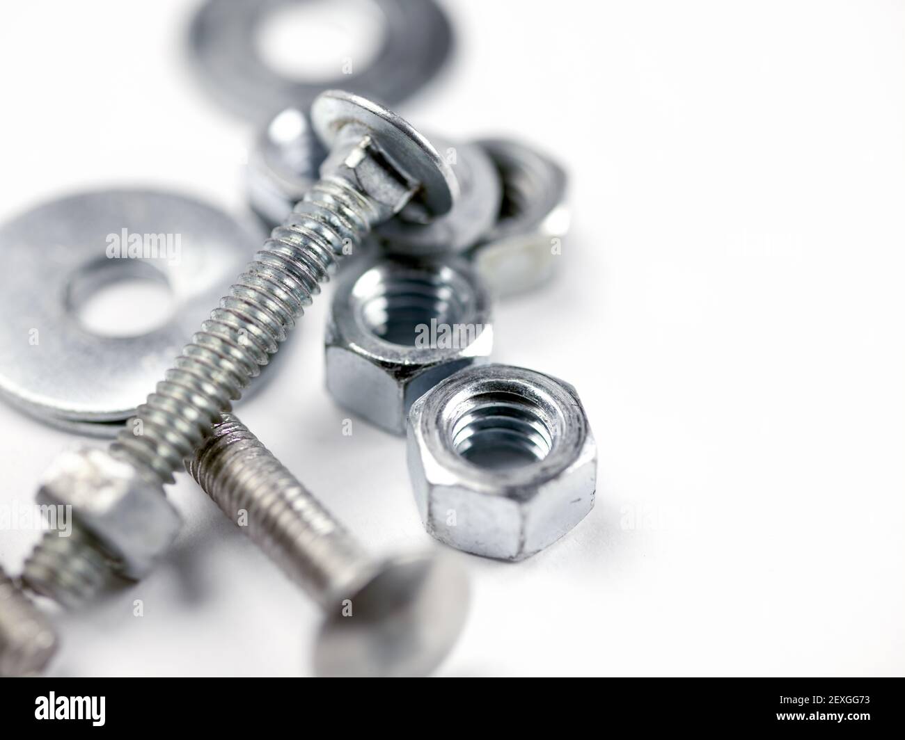Screws Washers and Nuts Stock Photo - Alamy