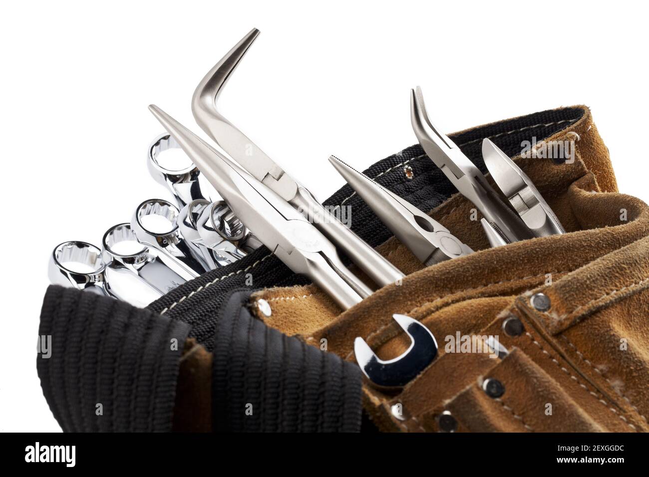 Construction workers tool belt hi-res stock photography and images - Alamy