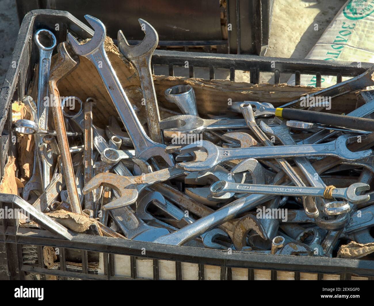 Rusty spanners hi-res stock photography and images - Alamy
