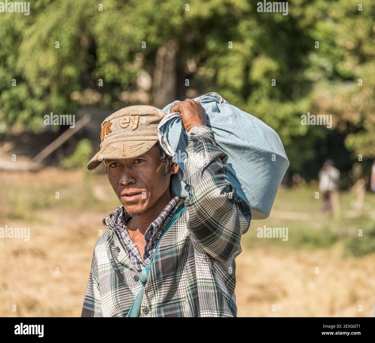 Man Carrying Burden