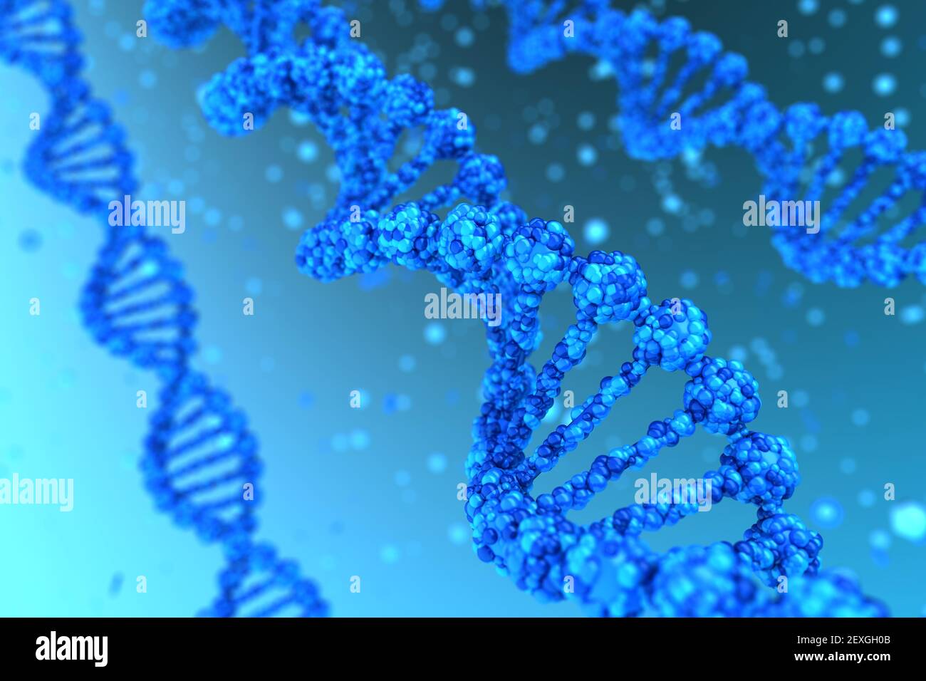 Dna molecule electron microscope hi-res stock photography and images ...