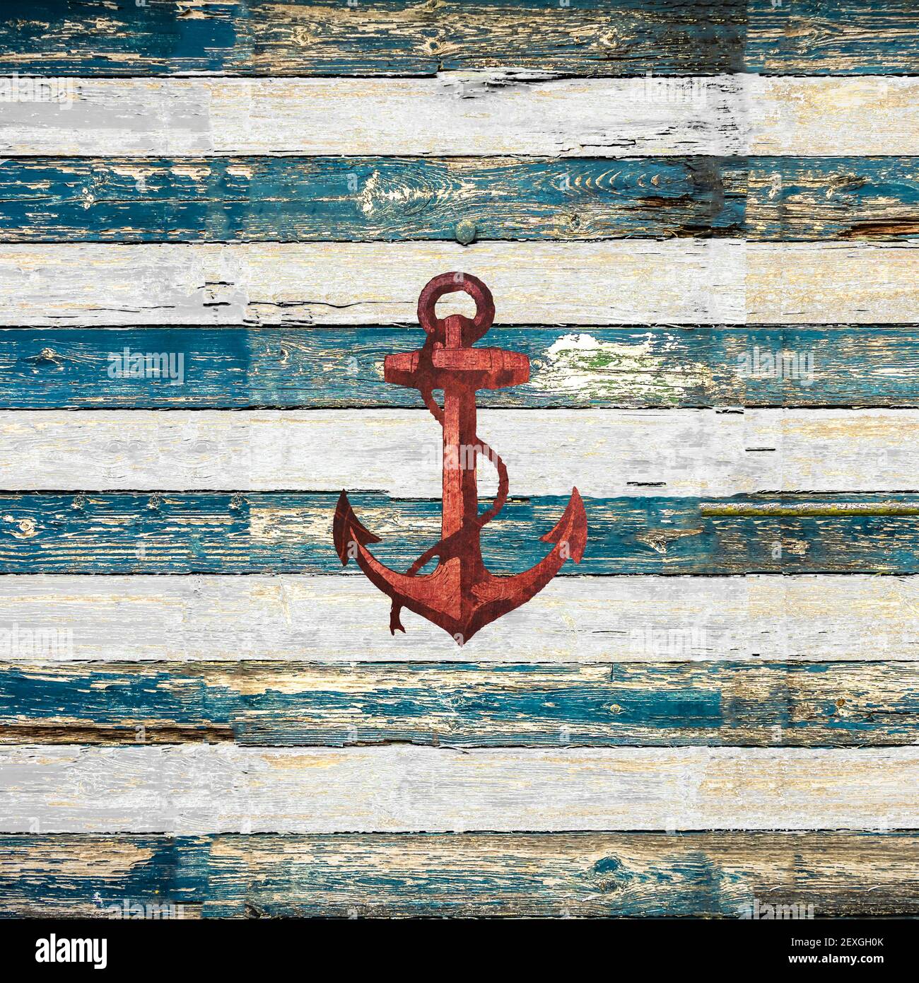 Red anchor hi-res stock photography and images - Alamy