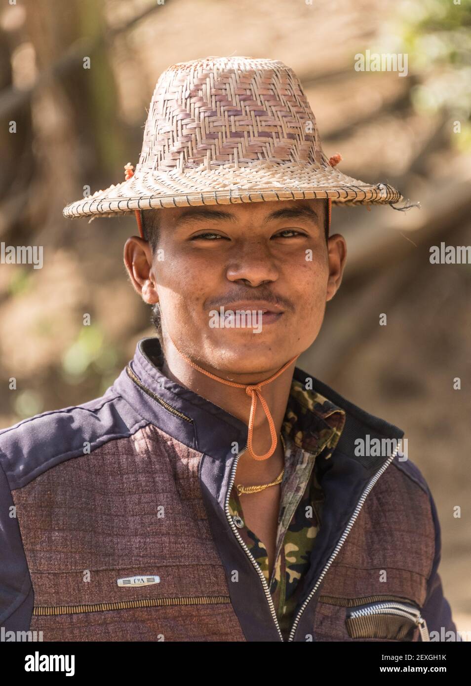 Portrait of village people, Myanmar Stock Photo - Alamy