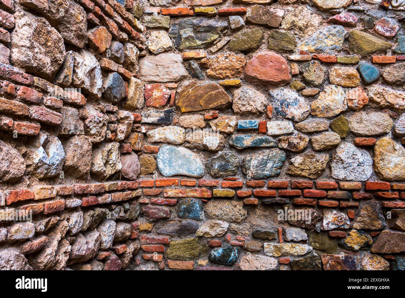 Wall historic fortress colorful hi-res stock photography and images - Alamy