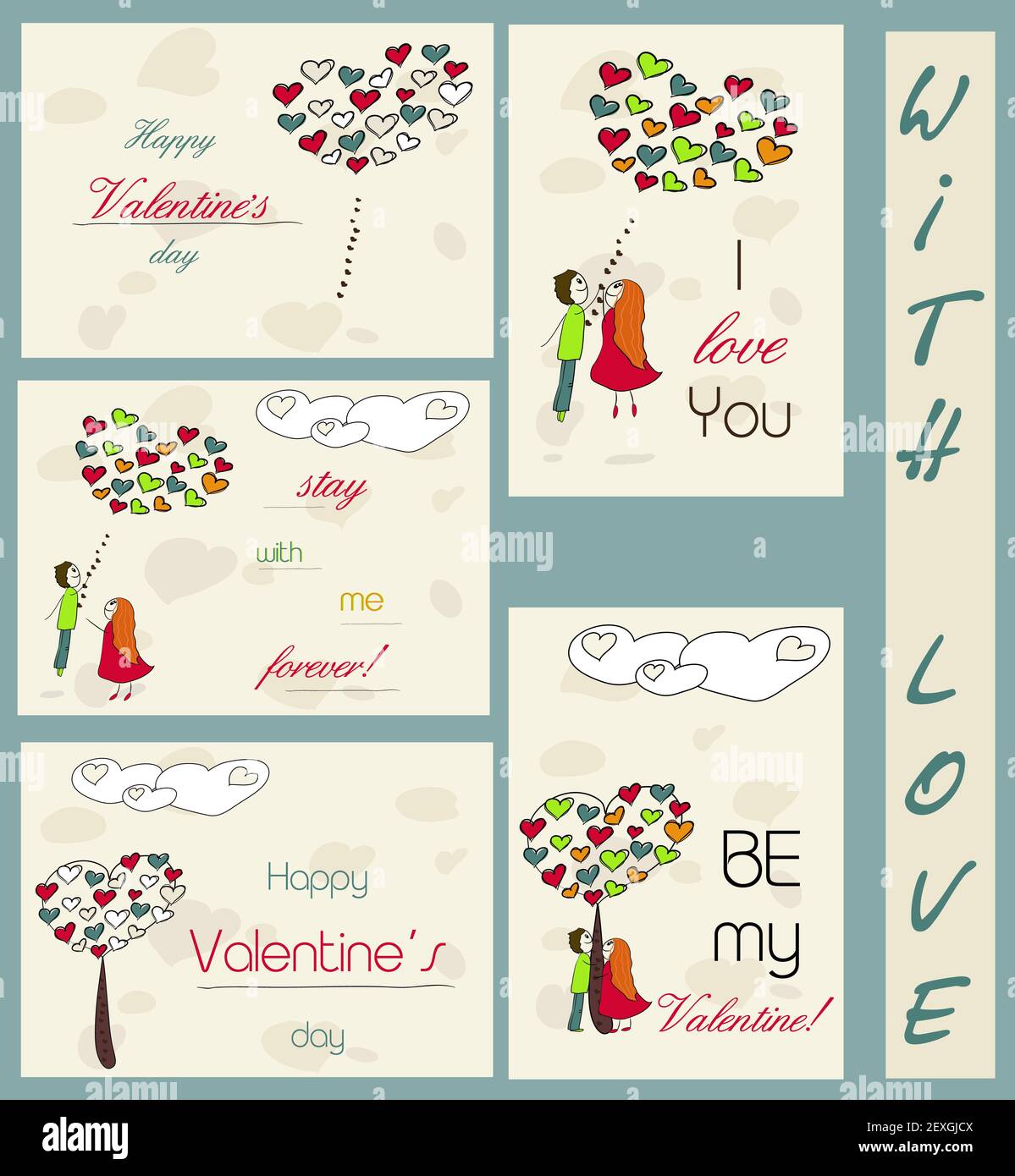 Love cards hi-res stock photography and images - Alamy