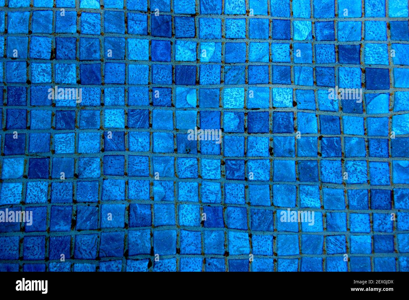 Blue Underwater Tiles Stock Photo - Alamy