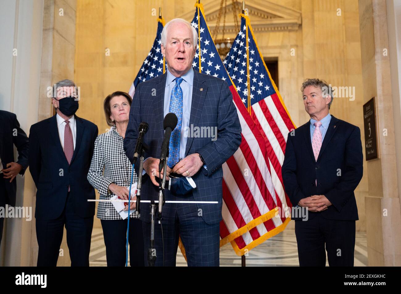 John cornyn speaking hi-res stock photography and images - Alamy