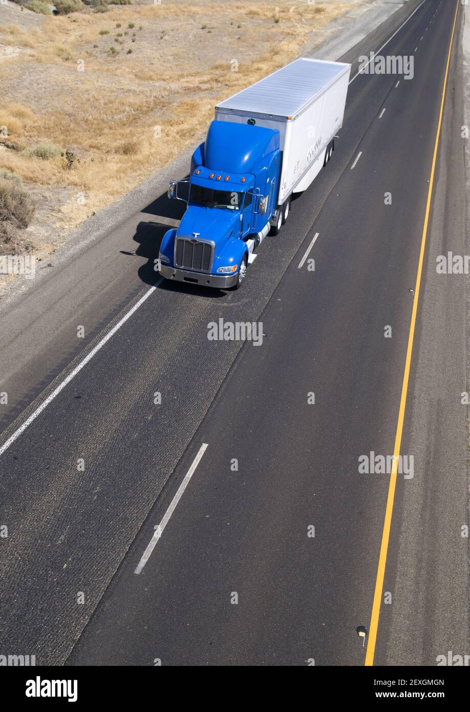 Over the Road Transport Stock Photo - Alamy