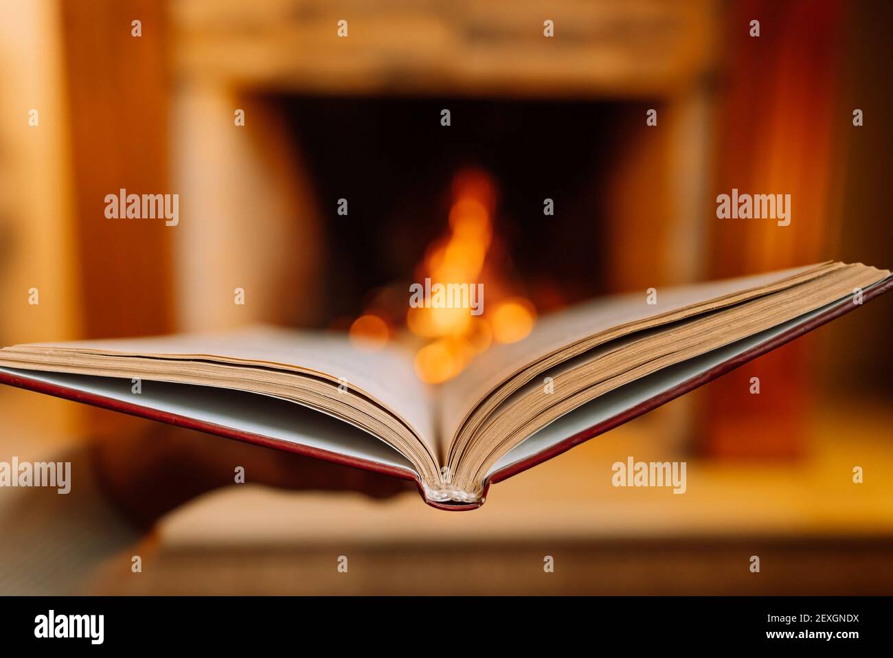 Study Fireplace High Resolution Stock Photography and Images - Alamy