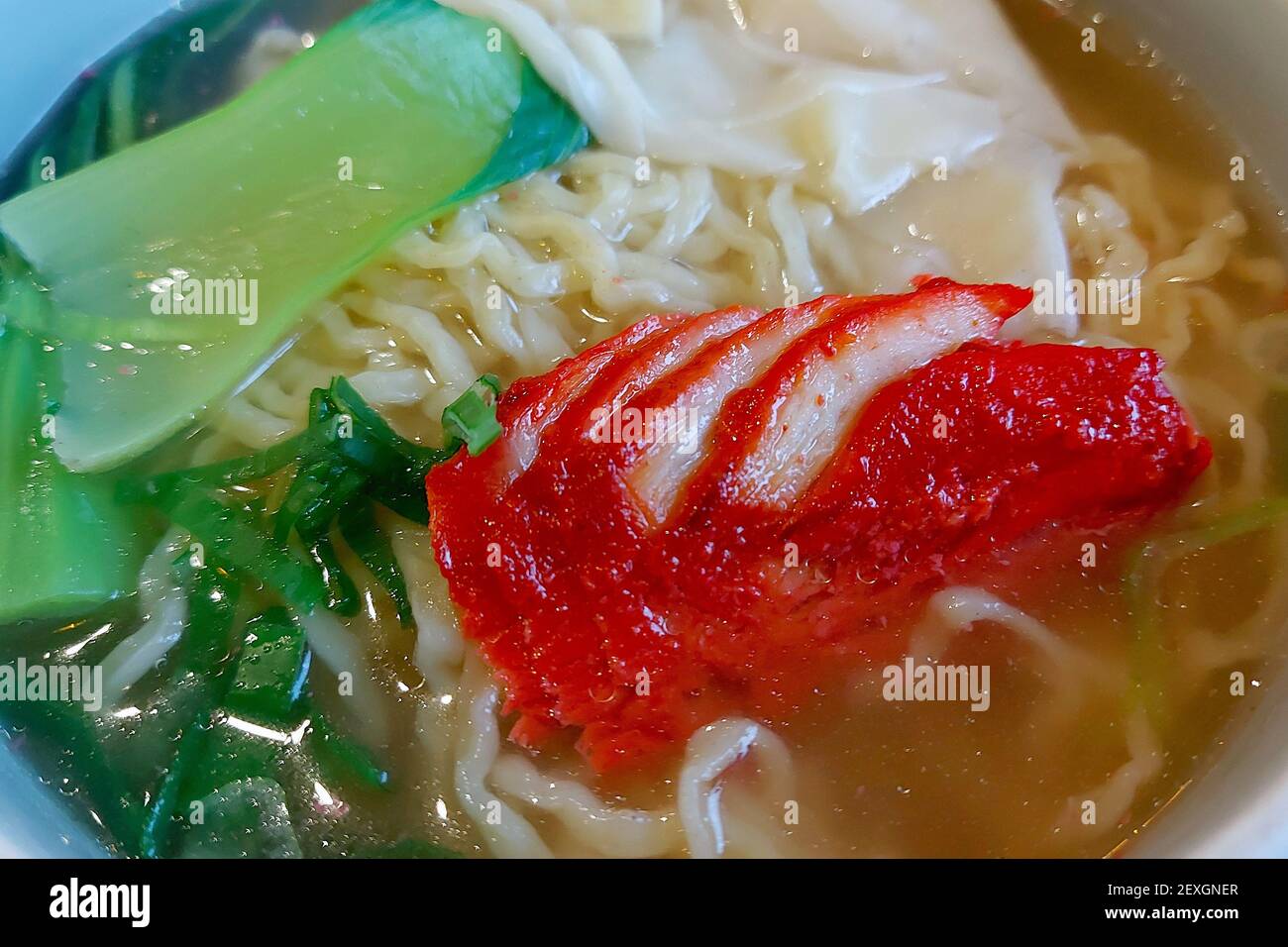 Wanton soup hi-res stock photography and images - Alamy