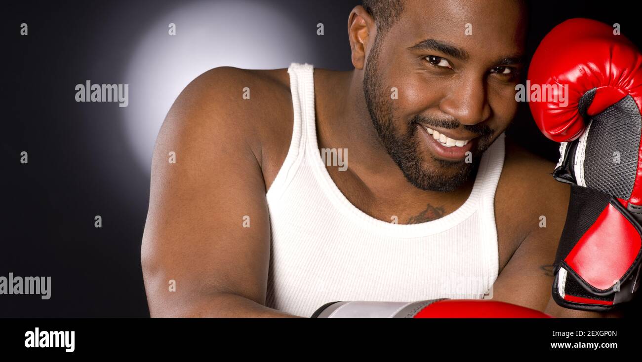 Adult male boxer hi-res stock photography and images - Alamy