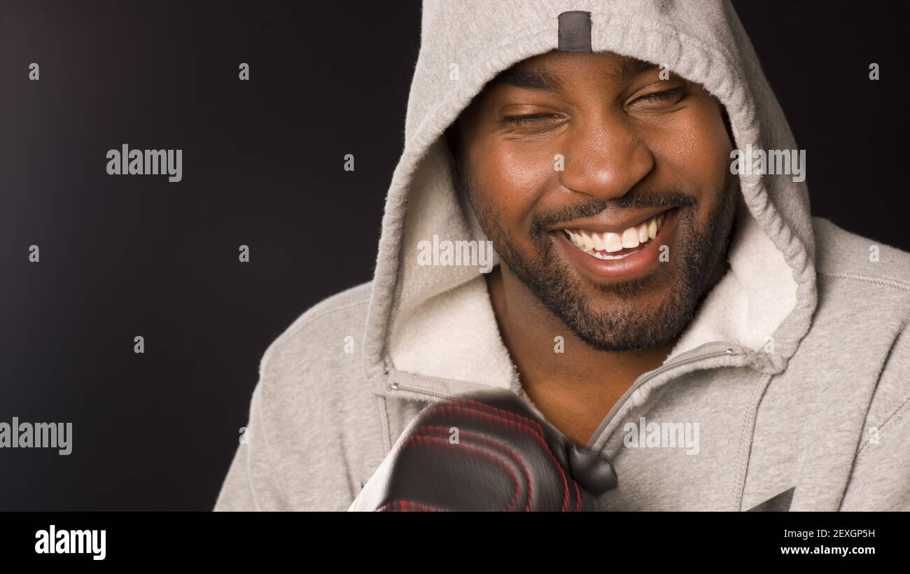 Portrait young boxer athlete hi-res stock photography and images - Alamy
