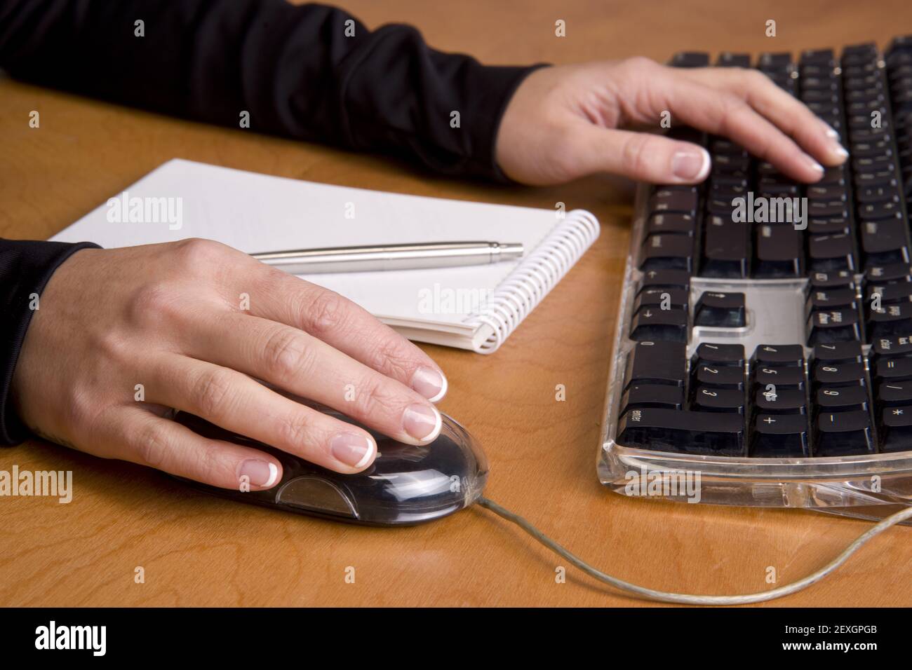 Computer keyboard horizontal hi-res stock photography and images - Alamy