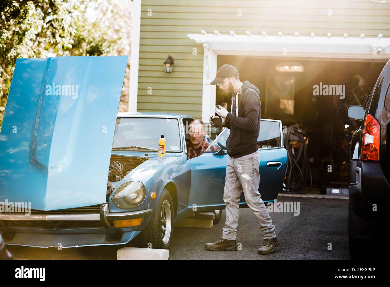 Old man together hi-res stock photography and images - Alamy