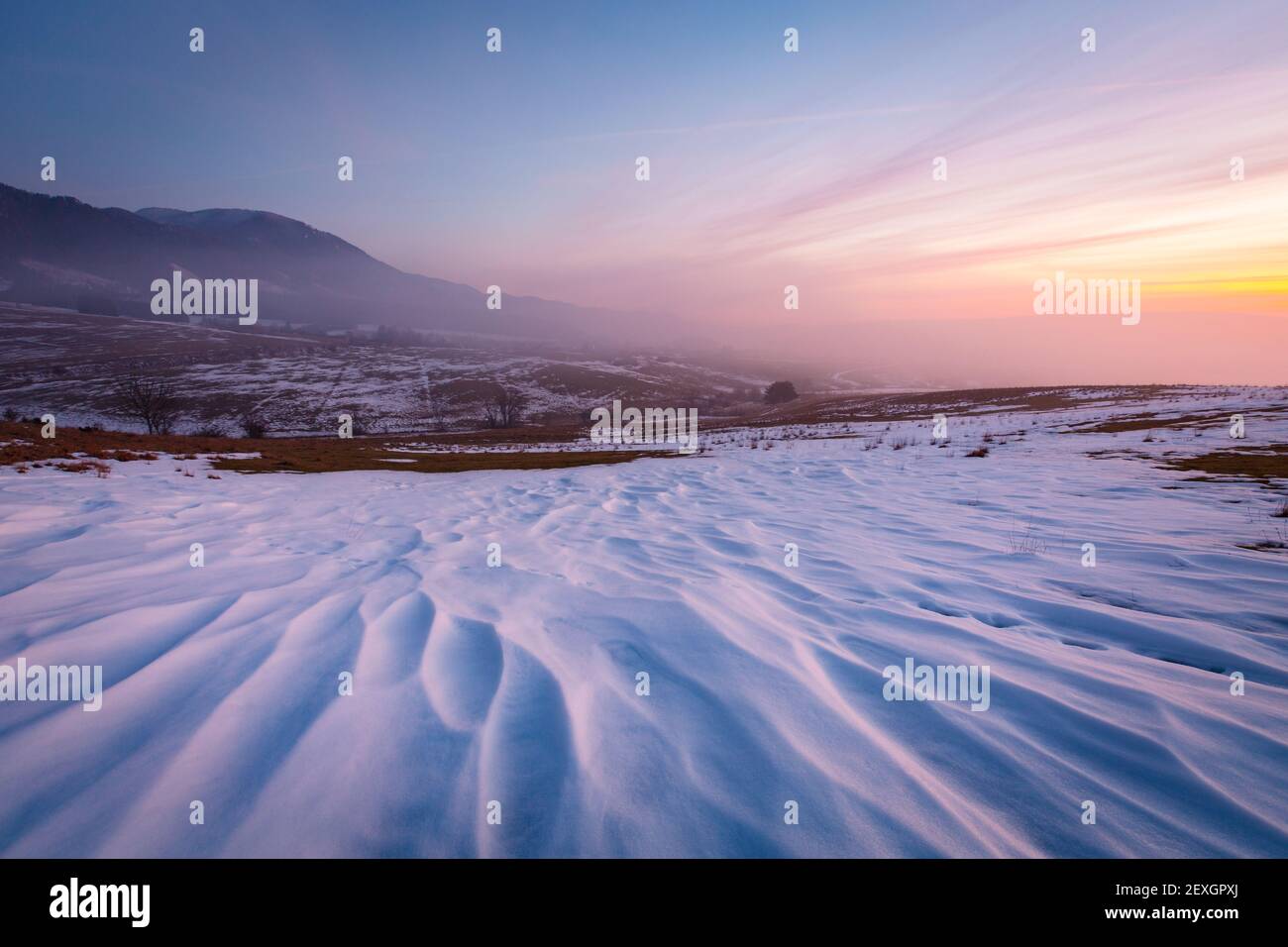 Rural landscape of Turiec region in northern Slovakia Stock Photo - Alamy